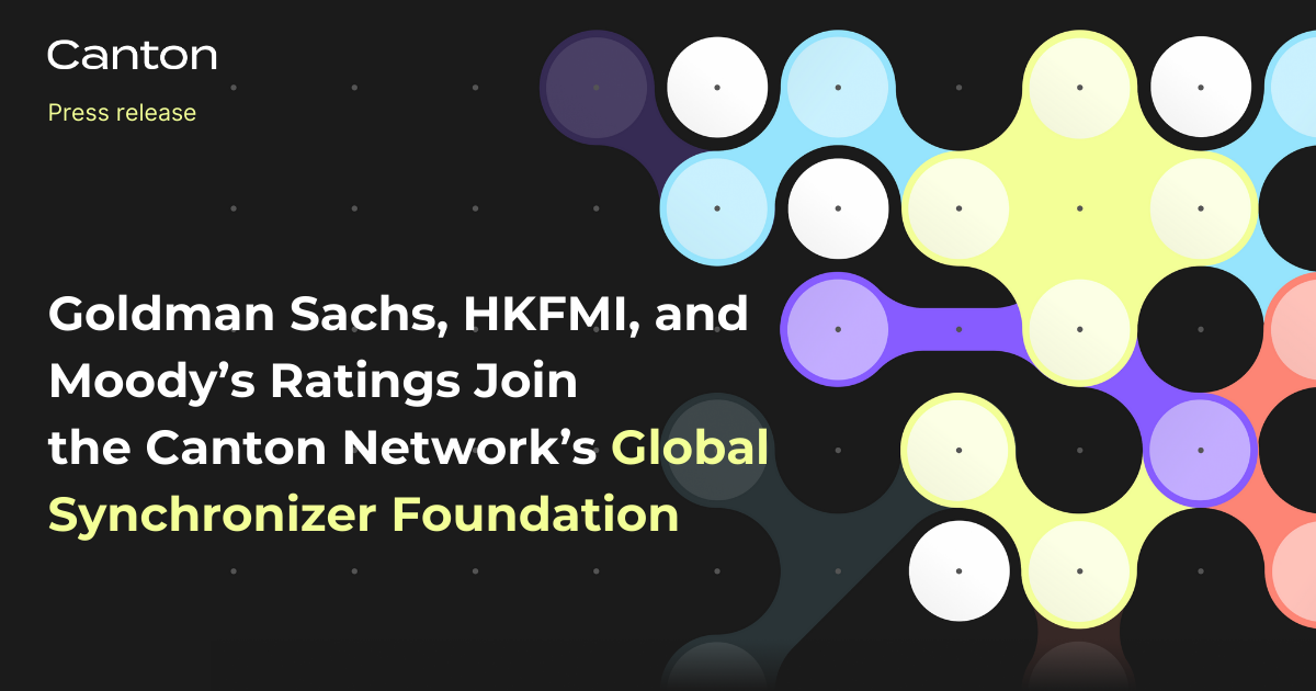 Goldman Sachs, HKFMI, and Moody’s Ratings join the Global Synchronizer Foundation
